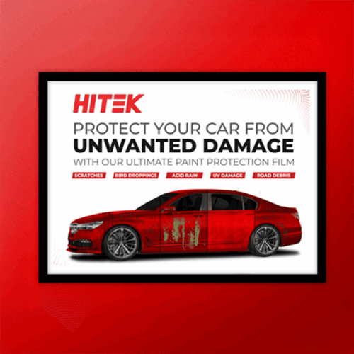 No Unwanted Damage Poster - HITEK